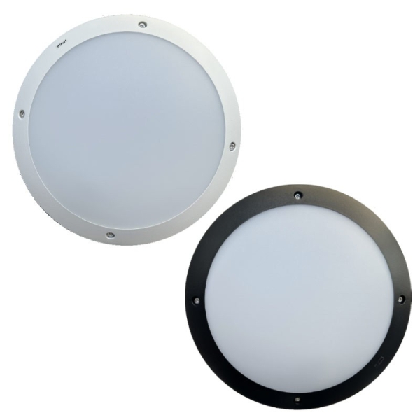 Hublot LED extérieur noir ou blanc | INDIGO MINI TIMY